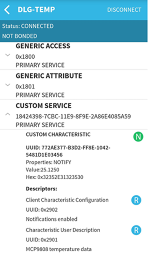 1. Example description — Measuring Temperature