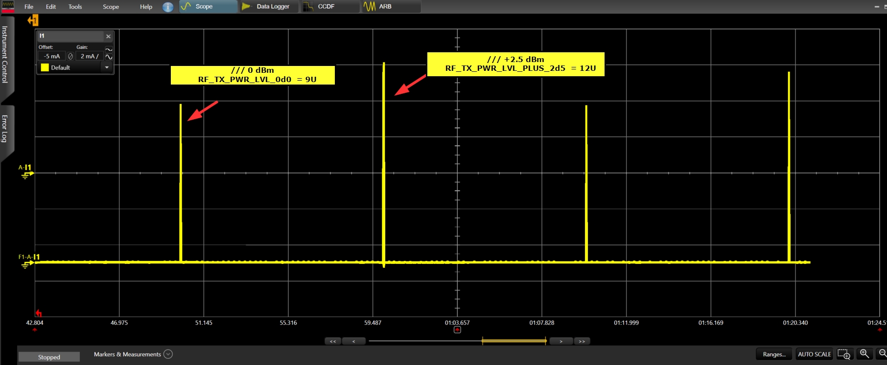 1. Example description — DA14531 Power optimized Dynamic advertising