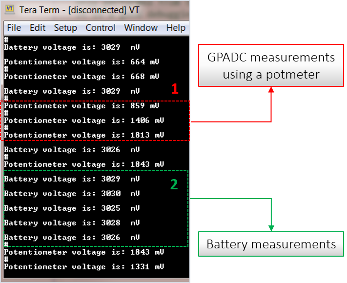 4. Running The Demonstration Example — Adapters Concept - GPADC